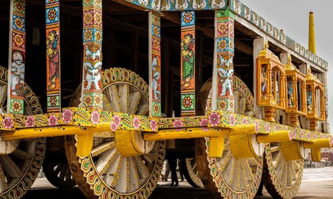Rath Yatra Wheels Enter Parliament! A Historic First