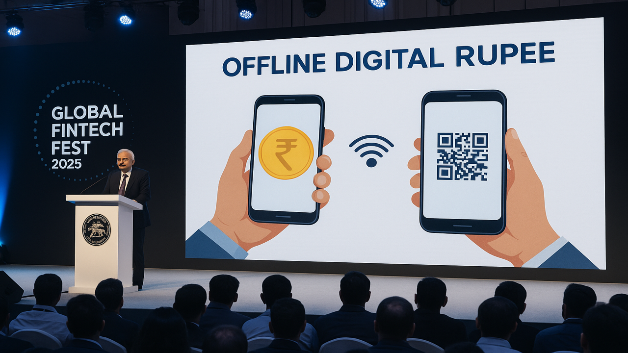 RBI Unveils Offline Digital Rupee at GFF 2025